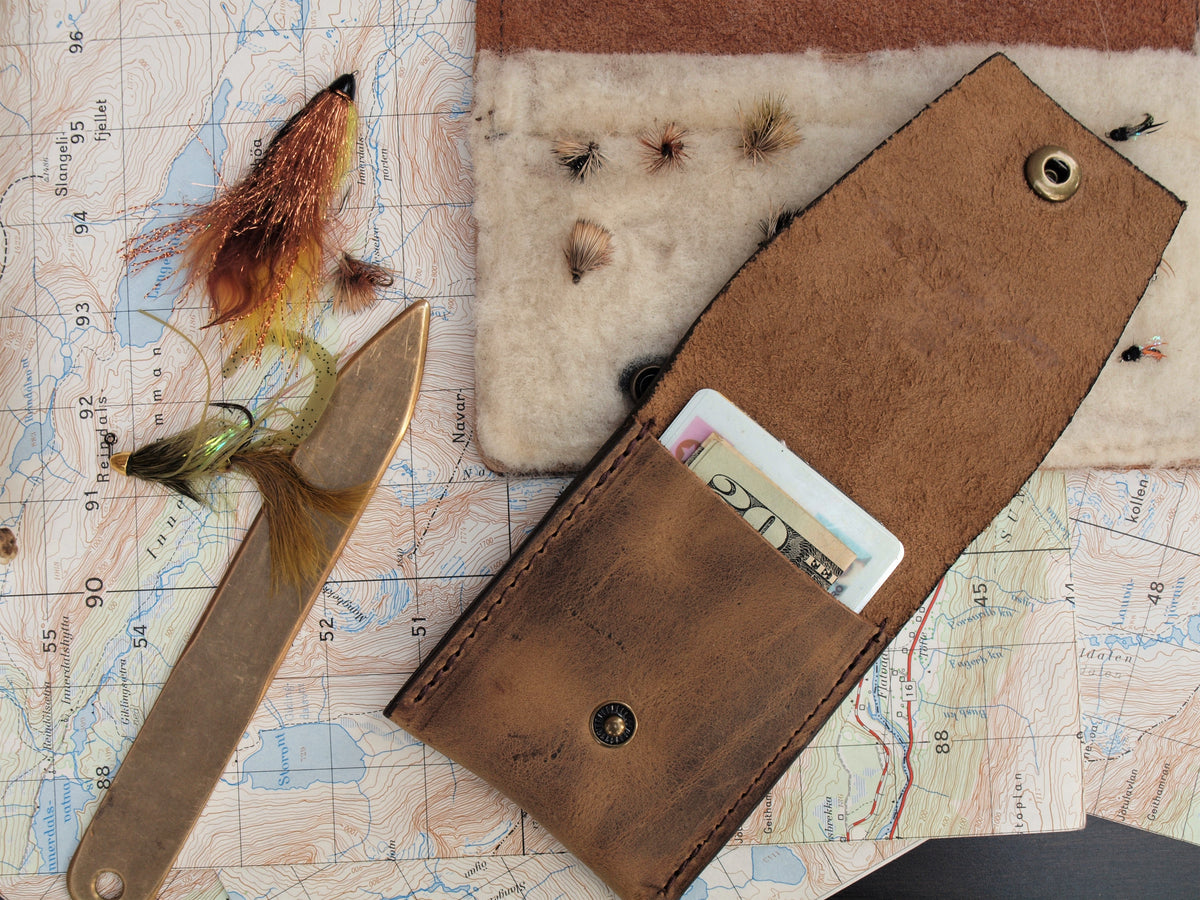 Snap Wallet – LM Leather Goods